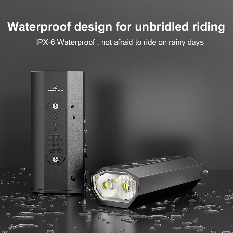 PHMAX - ไฟจักรยาน จอแสดงผลแบบชาร์จไฟสำหรับขี่กลางคืนที่คุ้มราคาสุดๆ กัน ...