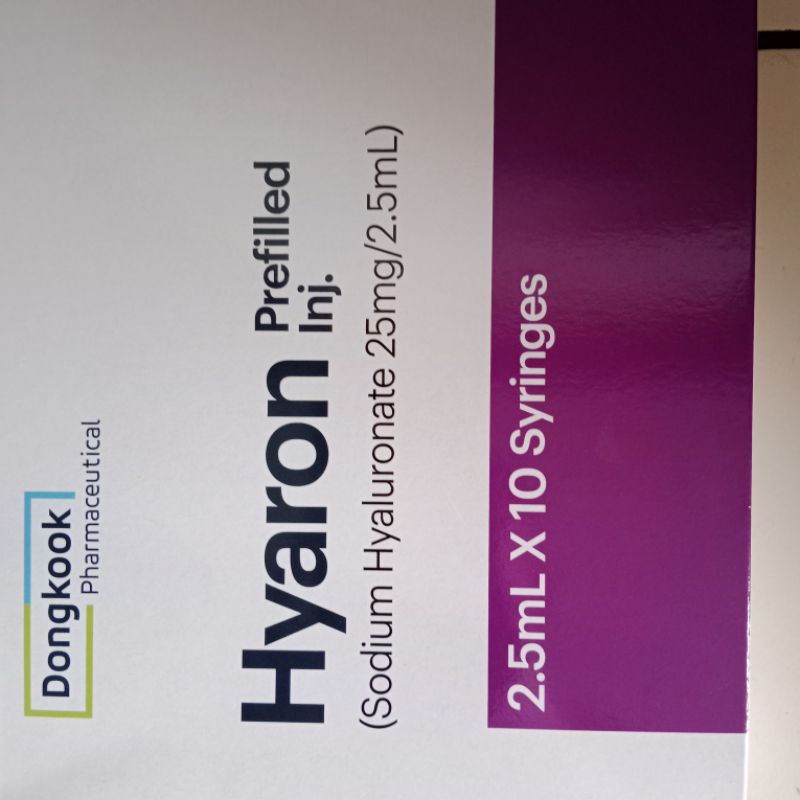 hyaluronic acid 2.5 ml per syringe. Hyaron - batt591291 - ThaiPick