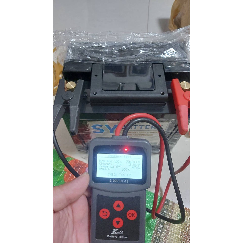 SY Battery แบตเตอรี่สำหรับรถยนต์ แบบลิเธียมฟอสเฟต LiFePO4 12V 25-100 Ah ...