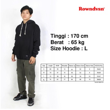 Rowndvsn เสื้อแจ็กเก็ต มีฮู้ด แบบสวมหัว สีดํา - rowndivision.storage.th ...