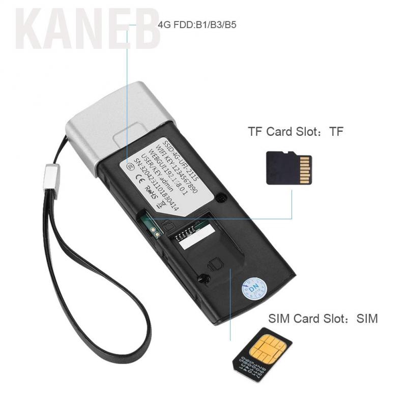 kaneb 4 g usb wifi อะแดปเตอร์การ์ดเครือข่ายไร้สาย (band:fdd:b 1/b 3 b 5 ...