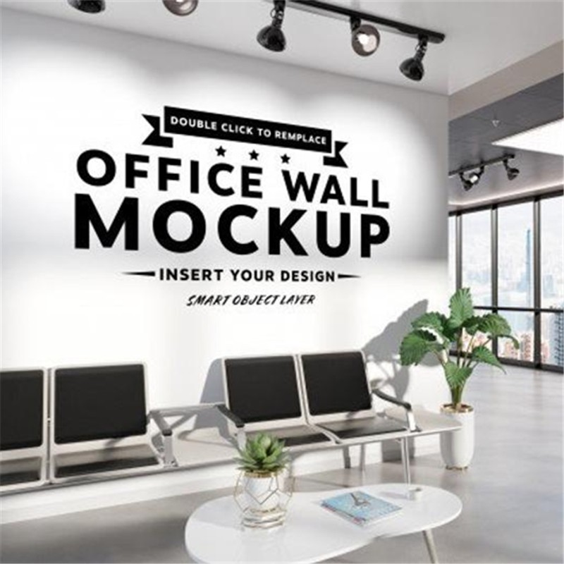 ของตกแต่งบ้านCustom Wall Decal Office Sticker Vinyl ersonalized Decal ...