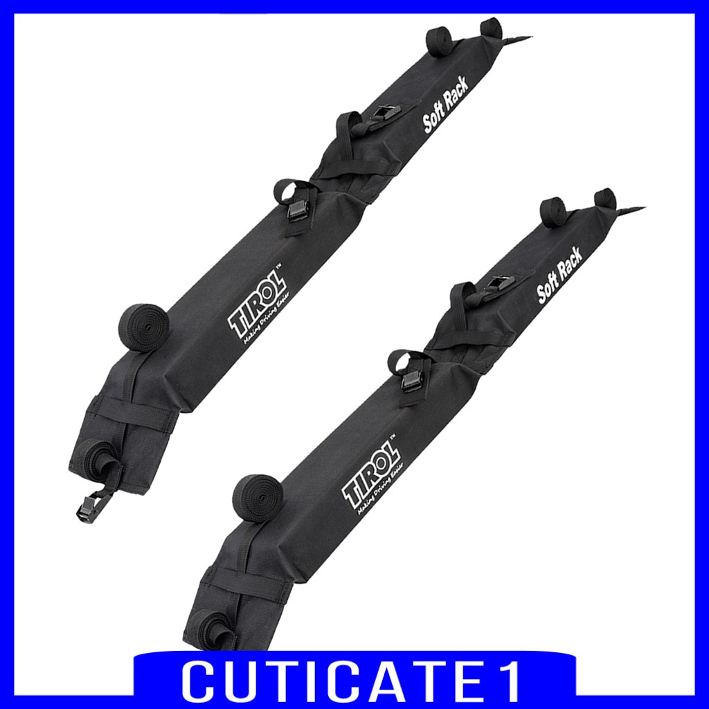 [CUTICATE1] Universal Car Soft Roof Rack Luggage Carrier Surfboard ...