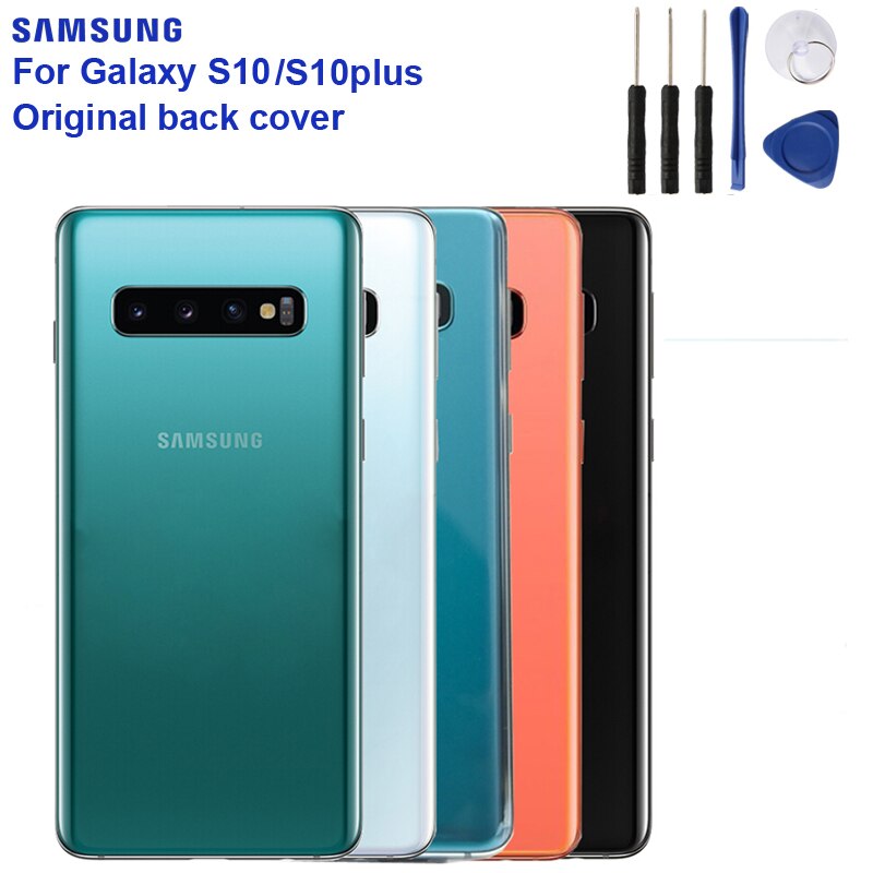Samsung - Samsung Galaxy S10 x sm-g9730 S10 plus original back cover sm ...