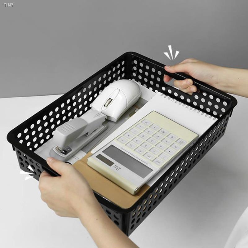 #cod GOO Plastic Storage Basket File Tray Tabletop A4 Document Magazine ...