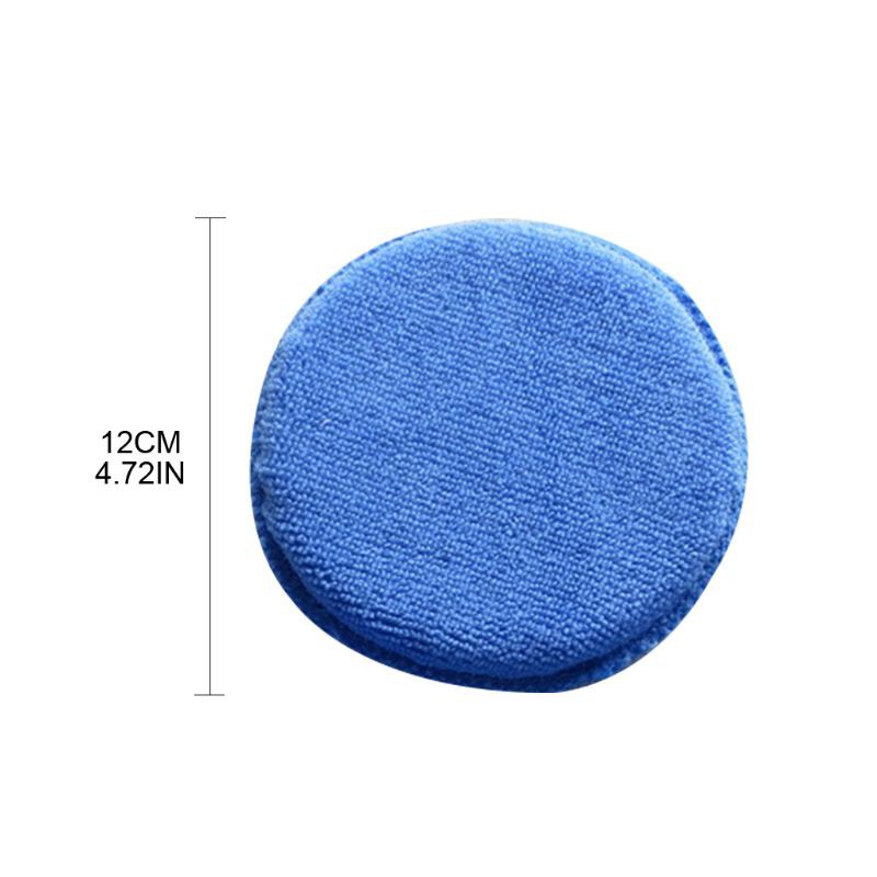 แว๊กซ์รถยนต์ 10 Pcs Car Polish Wax Round Foam Sponges Scratch Free ...