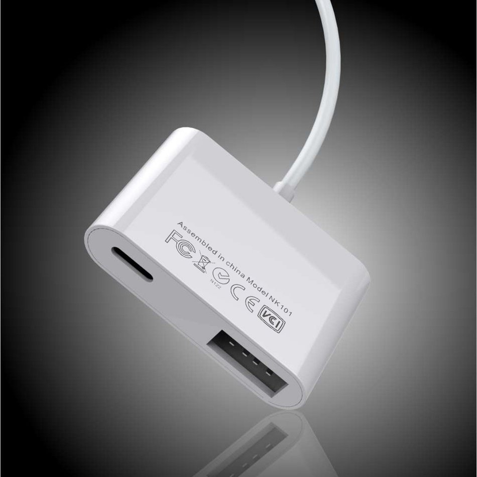 【ORB】Lightning to USB 3 Camera Adapter Lighting to USB 3.0 Female ...