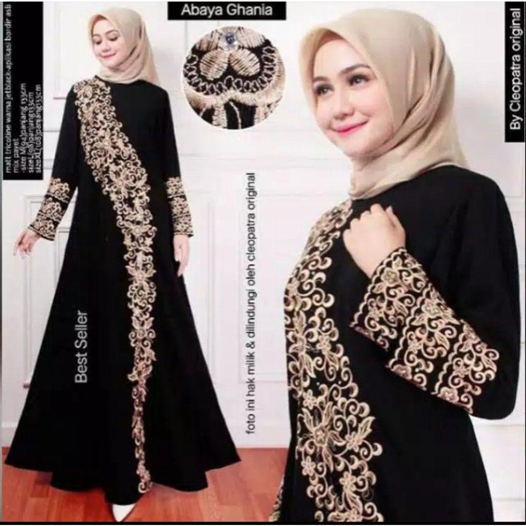 Abaya - Abaya Gamis - Gamis Abaya Arab Black - Abaya Turkey - Abaya ...