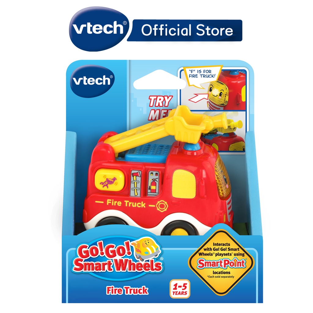 VTech Fire Truck (New) GoGoSmart Wheels Music Lights Vehicle Toys Boys ...
