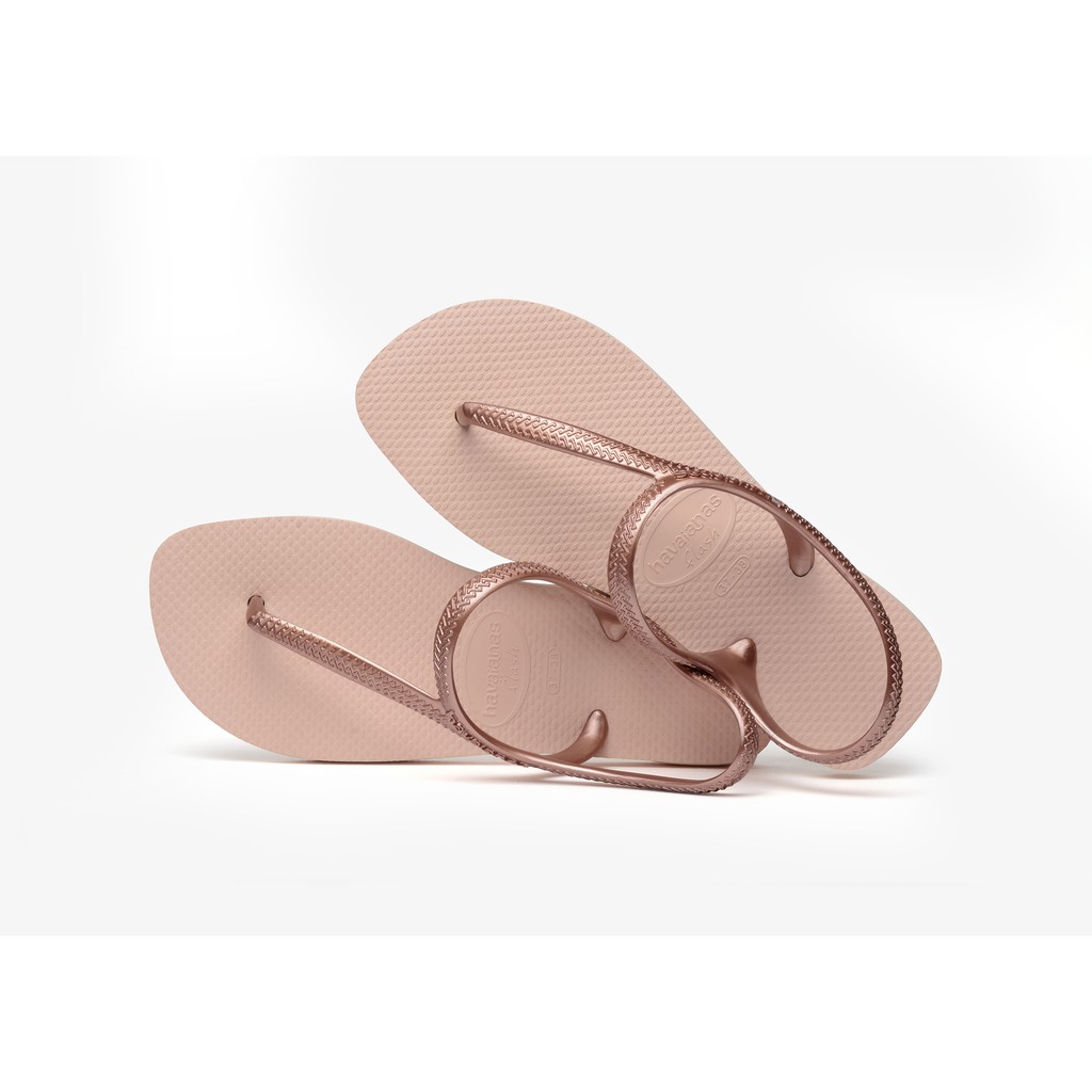 HAVAIANAS SANDALS FLASH URBAN BALLET ROSE/ GOLDEN BLUSH - havaianas ...