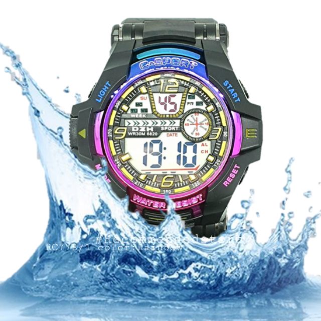 (DZHของแท้) Sport watch นาฬิกาข้อมือ C-SPORT นาฬิกากันน้ำ100% ทรง สปอร์ ...