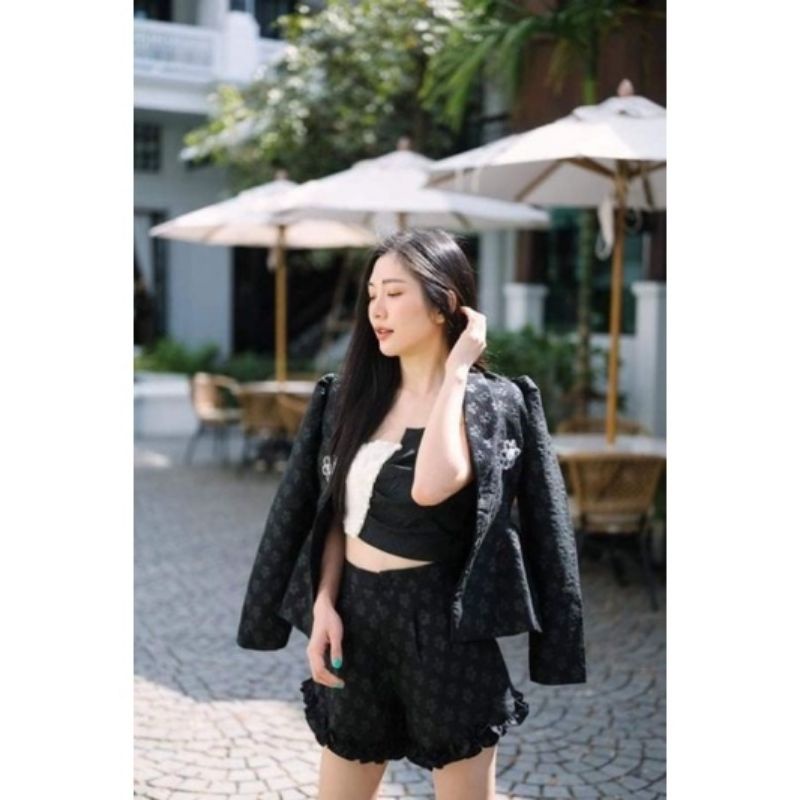 Black magic shorts pants 590 (เฉพาะกางเกง) - picha_brand - ThaiPick