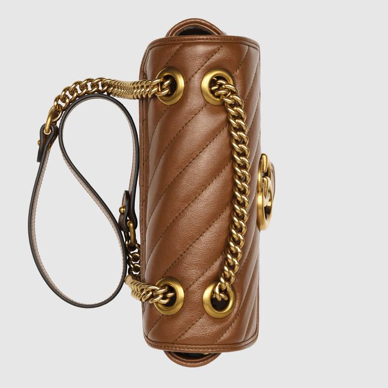 446744 0OLFT 2535 GG Marmont quilted mini shoulder bag GUCCI Classic ...