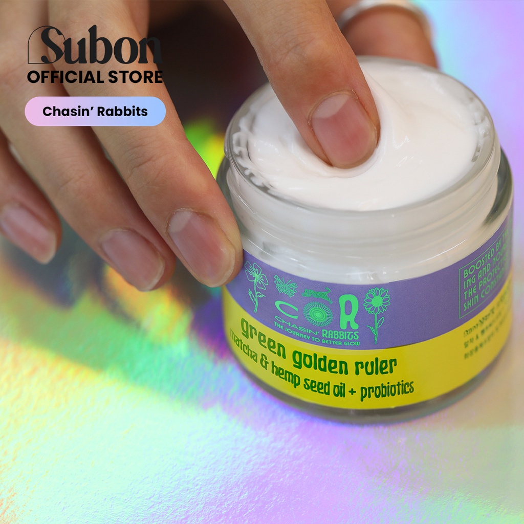 Chasin Rabbits Green Golden Ruler Cream 75ml ครีมบำรุงและคืนความชุ่ม ...
