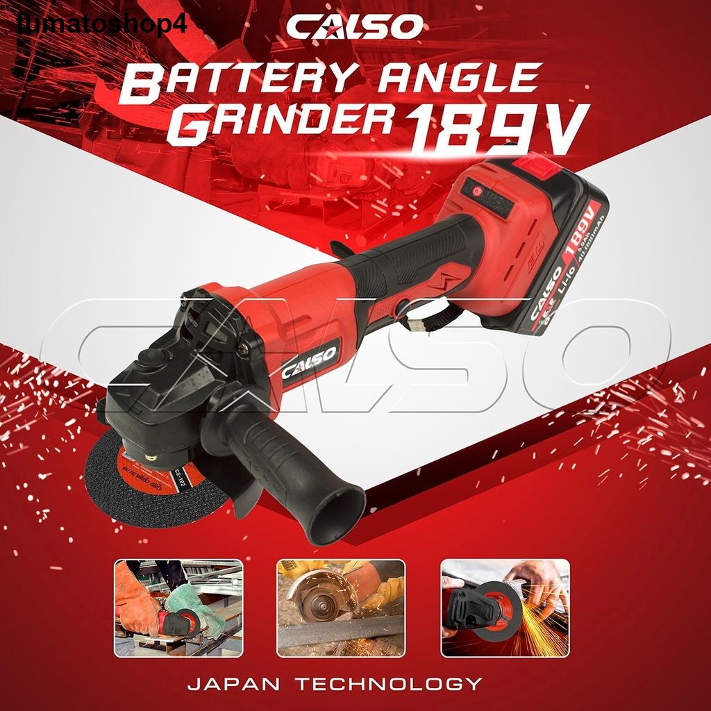 จัดส่งกรุงเทพฯจัดส่งเฉพาะจุดCALSO Battery Angle เครื่องเจียรแบตเตอรี่ ...