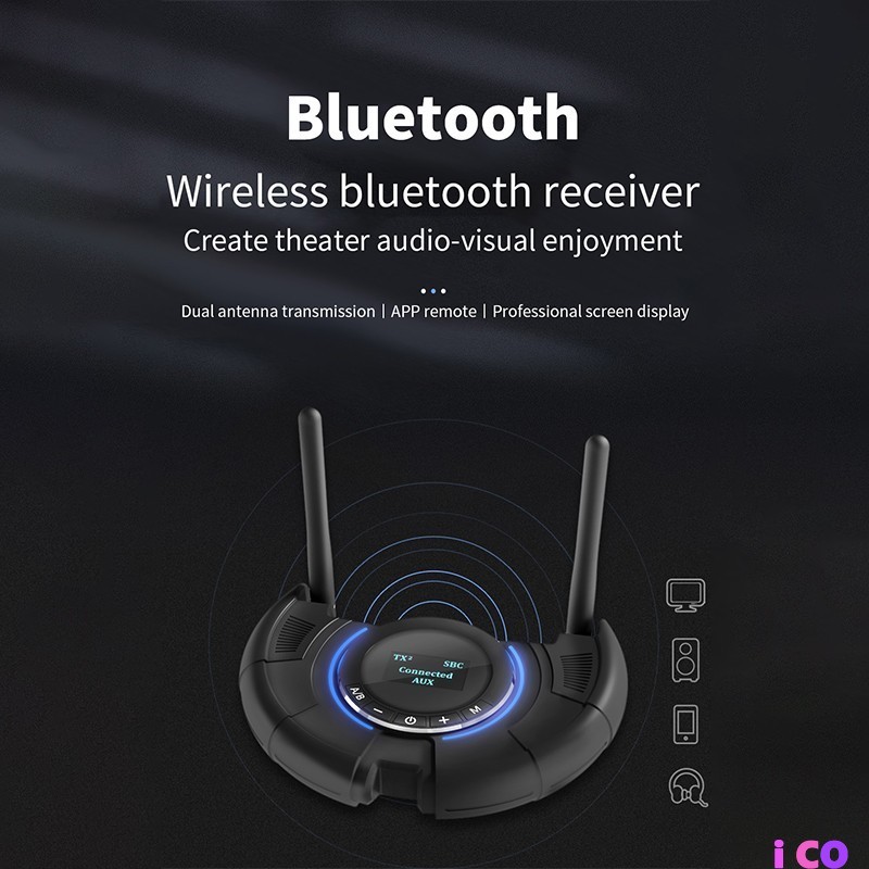 Csr8675 Aptx Hd/Ll Usb Bluetooth 5.0 อะแดปเตอร์ส่งสัญญาณเสียง 3.5มม. ...