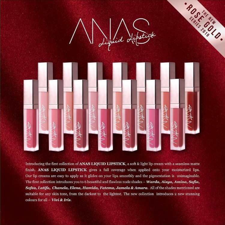 [Shop Malaysia] ANAS Liquid Lipstick ANASism + FREE GIFT XkXS | Shopee Thailand