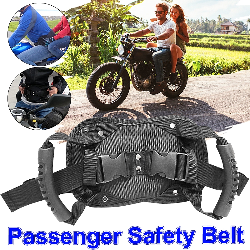 Durable Motorcycle UTV Pillion Passenger Handles Grip Safety Grip Waist ...