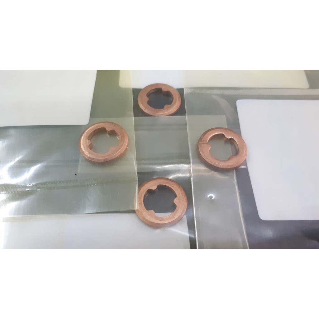 ชุด ( แท้ศูนย์ 100%) แหวนรองหัวฉีด MAZDA มาสด้า FORD ฟรอด BT50,RANGER ...