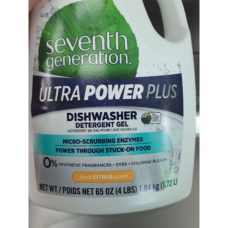 Seventh Generation น้ำยาสำหรับเครื่องล้างจาน Ultra Power Plus ...