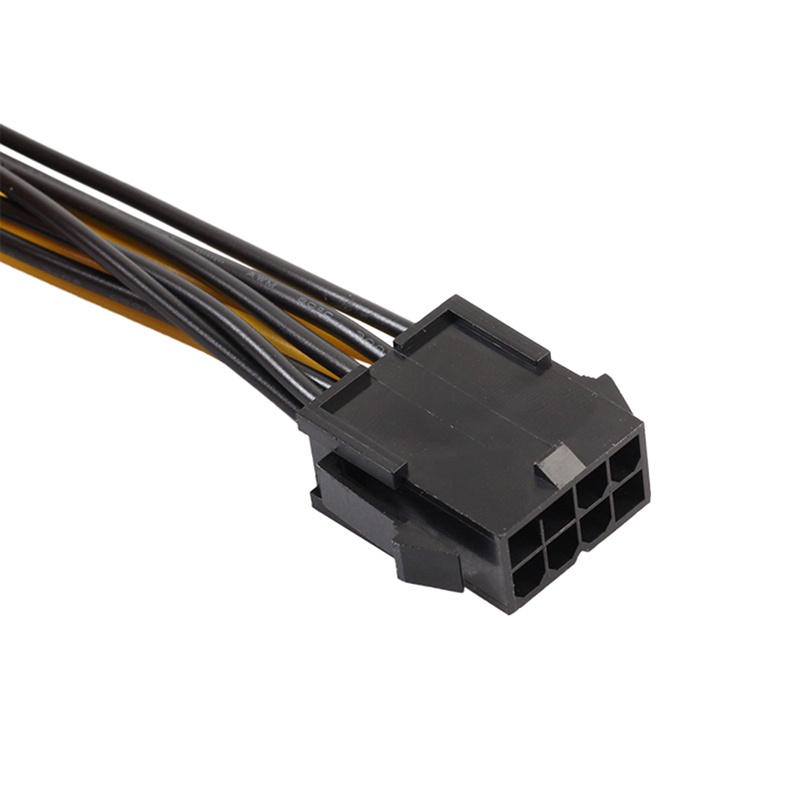 CPU 8Pin to image Dual PCI-E Power Distributor Cable 30cm F19802 ...