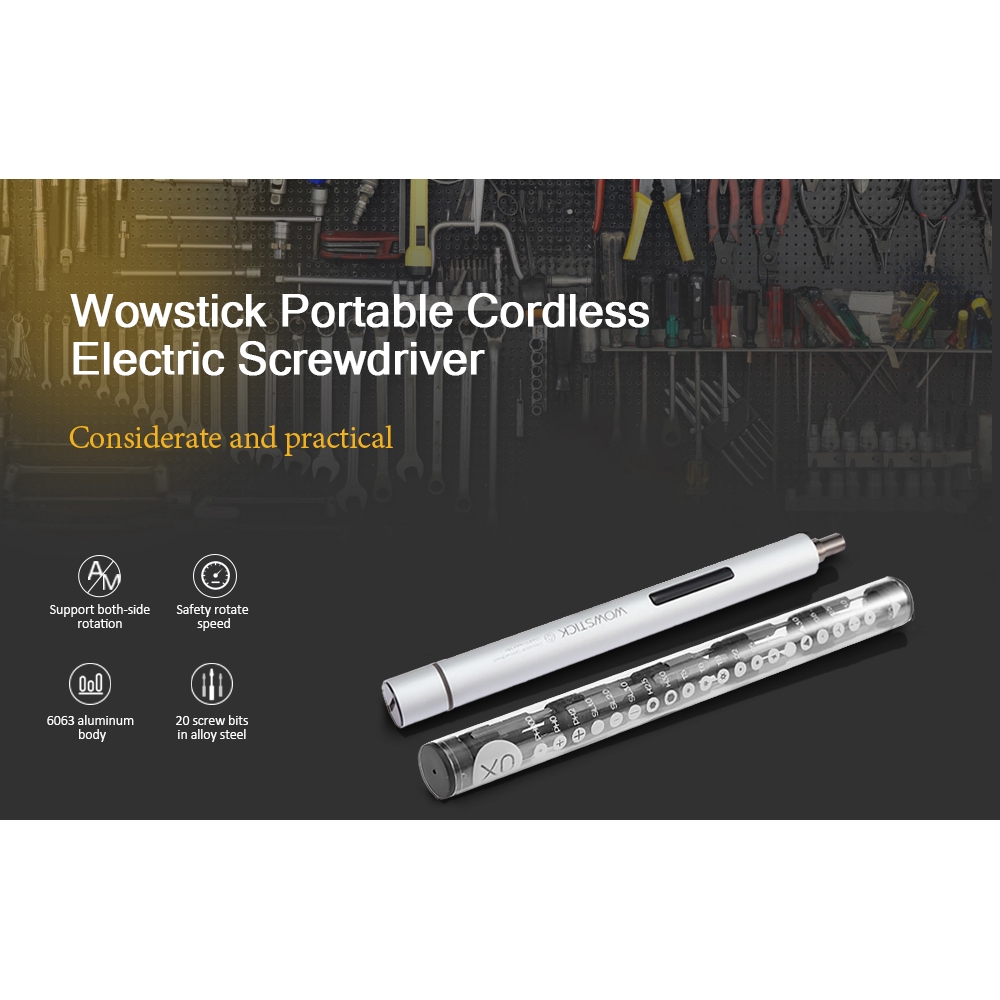 Wowstick 21 in 1 Precision Mini Handheld Cordless Electric Screwdriver ...