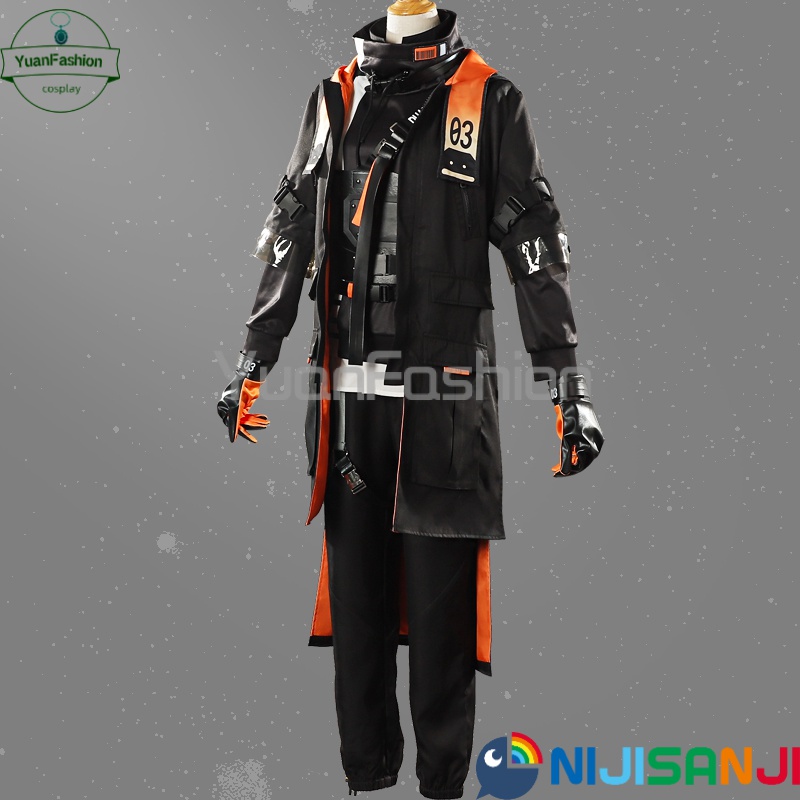 คลังสินค้าพร้อม NIJISANJI Vtuber Luxiem cos Suit Alban Knox Clothing ...