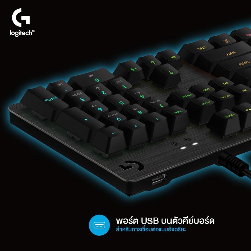 Logitech G512 Carbon RGB Mechanical Gaming/GX Red Switches - envisimple ...