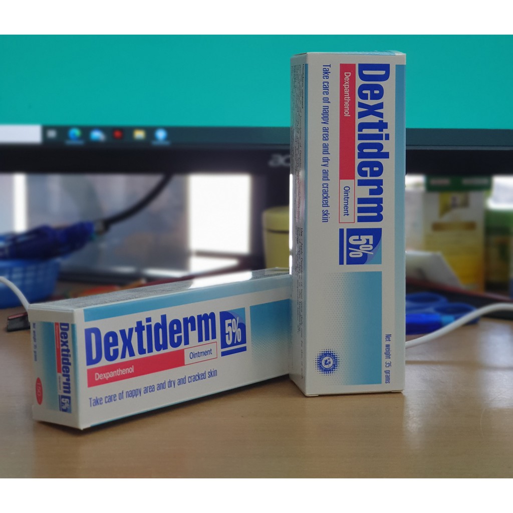 Dextiderm 5% oint. 35 G เด็กซ์ติเดิร์ม สูตรเดียวกับ Bepanthen ทาผื่น ...