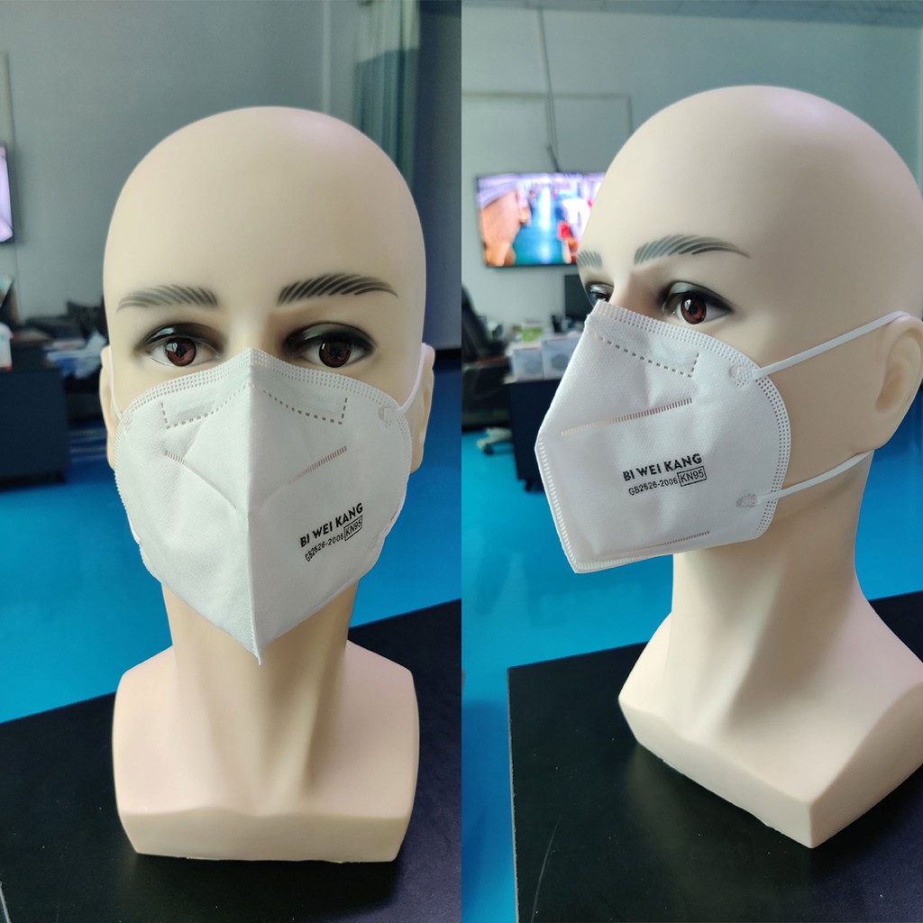 ยกแพ็ค หน้ากากกันโควิด 19 N95 10 ชิ้น กันฝุ่น PM2.5 แบบหนาใช้กันเชื้อไวรัส และฝุ่นละออง ...