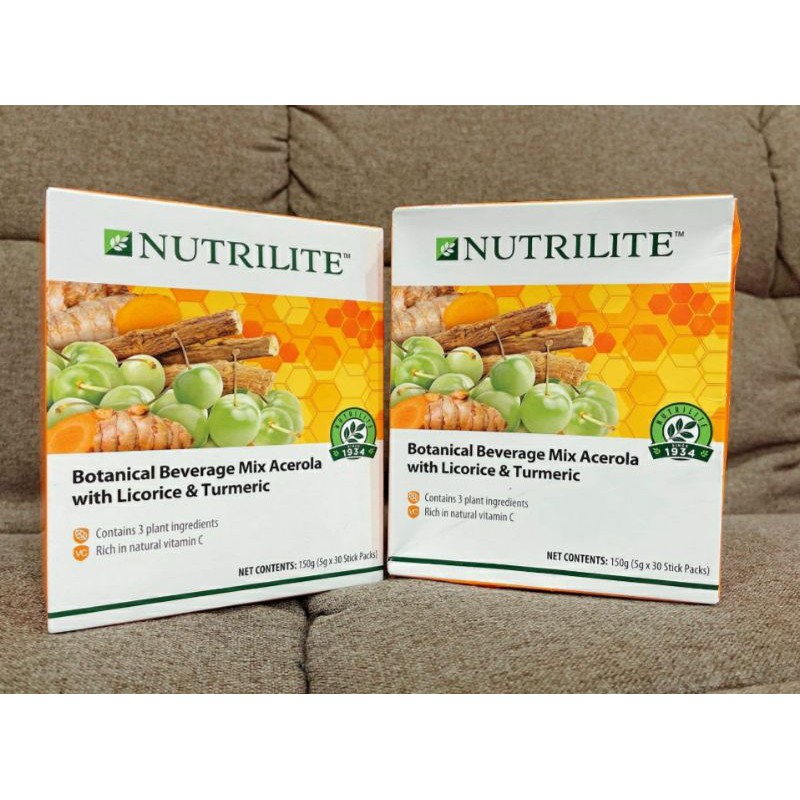 New Botanical Beverage Mix Acerola with Licorice Turmeric บรรจุ 30 ซอง ...