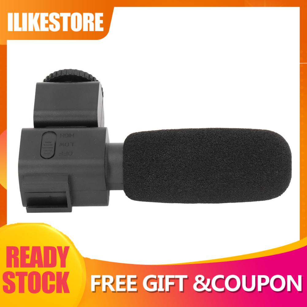 Ilikestore Video Recording Microphone Wide Range Frequency Shock ...