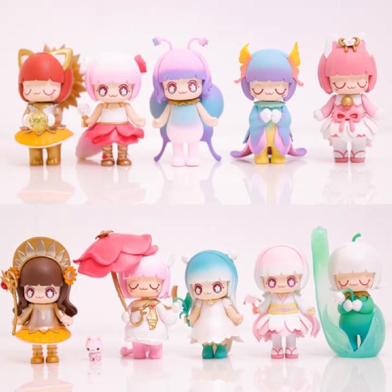 ของแท้ชุดกล่องสุ่ม ตุ๊กตาฟิกเกอร์ Kimmy Miki 52TOYS 10 ชิ้น - crazytoycity.th - ThaiPick