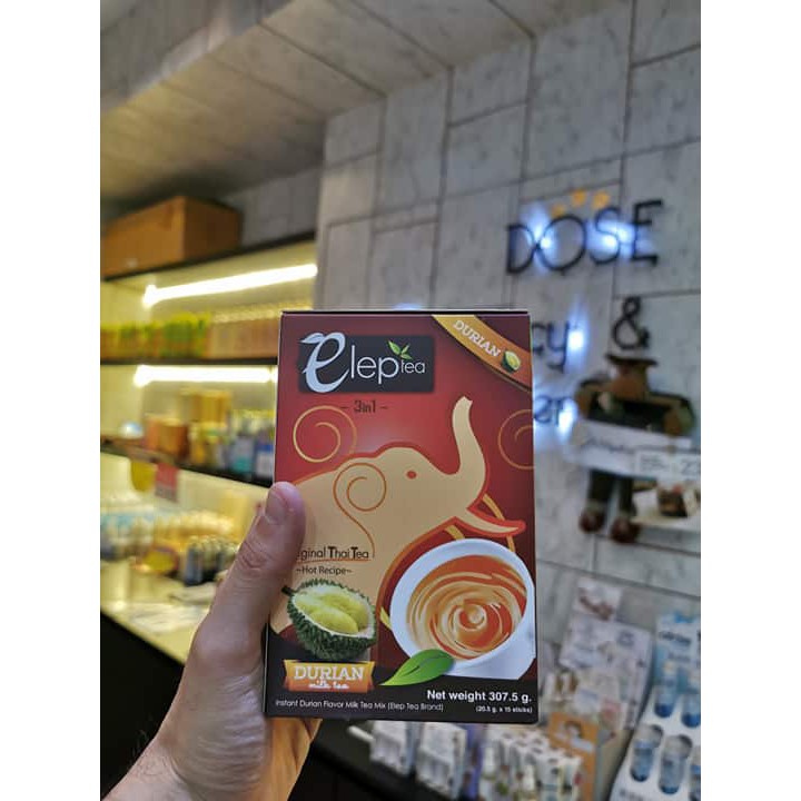 ชานมไทย 3 in 1 ตรา elep tea มาพร้อม 3 รสชาติ สูตรต้นตำรับ กลิ่นมะม่วง และกลิ่นทุเรียน - doseclub ...