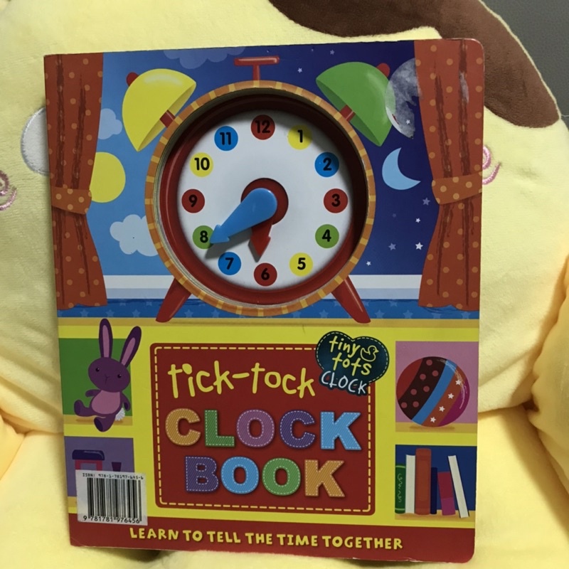 Tick Tock Clock Book Board Book Shopee Thailand