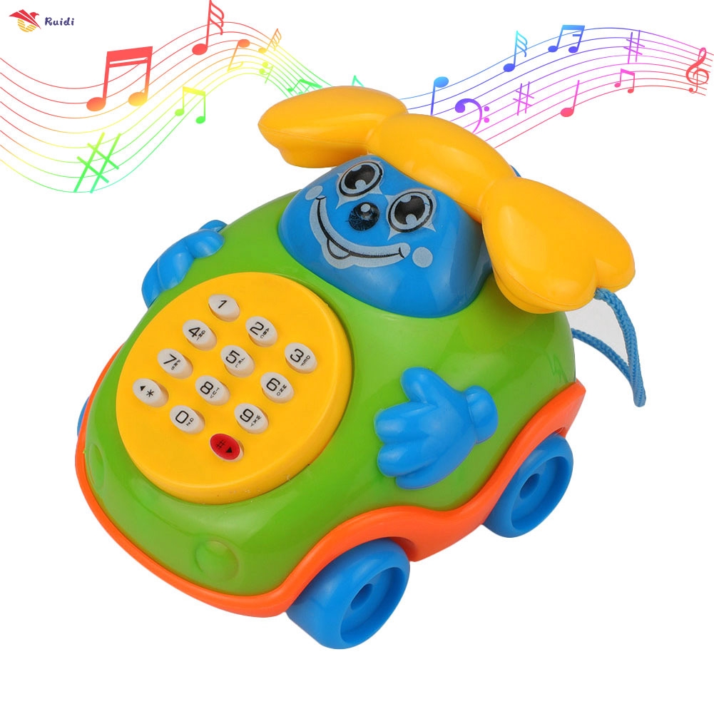 New Baby Electric Phone Cartoon Model Gifts Early Educational ...