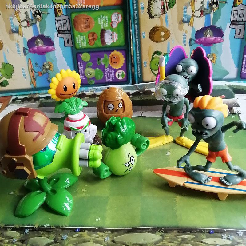 Plants vs. Zombies Toy 2 Pea Shooter Cactus Big Spray Mushroom ซอมบี้ 2 ...