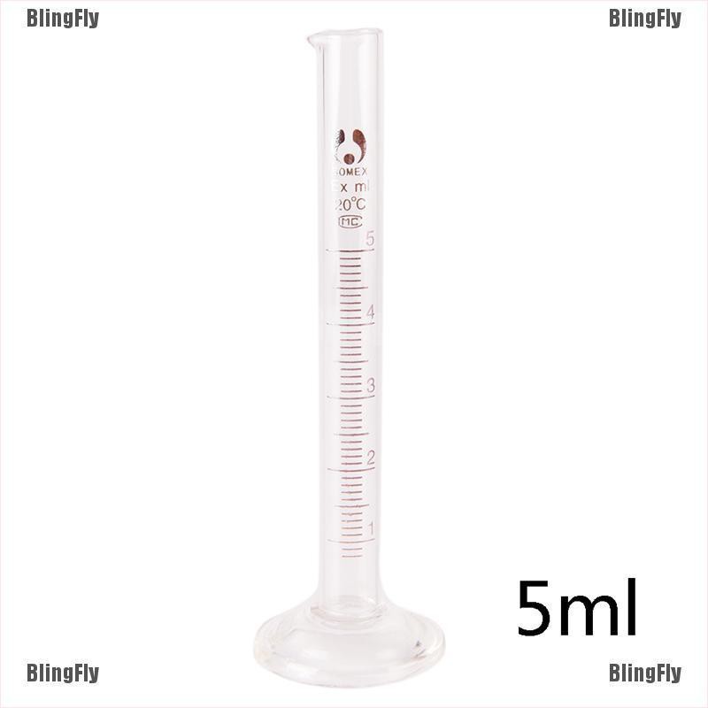 Bling High Quality Graduated Glass Measuring Cylinder Chemistry ...