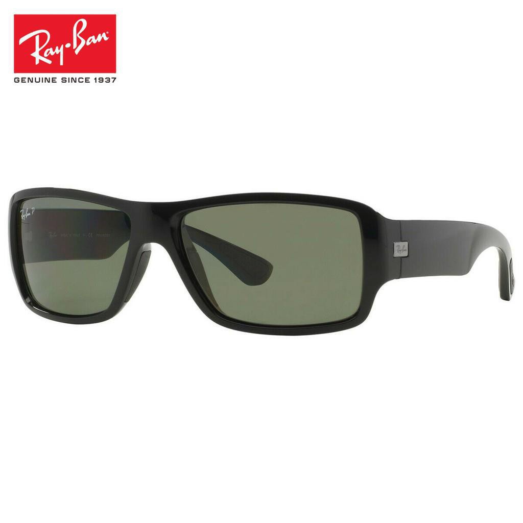Original RB Sunglasses Rb4199 6019A 61Mm Black Grey G-15 Polarized New ...