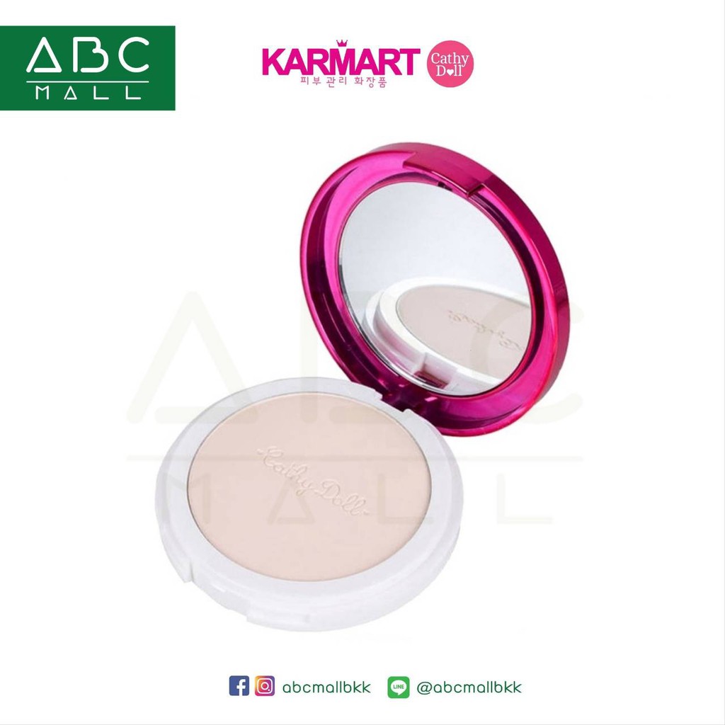 KARMART CATHY DOLL SPEED WHITE CC POWDER PACT (ตลับใหญ่/ตัวจริง) : แป้ง ...