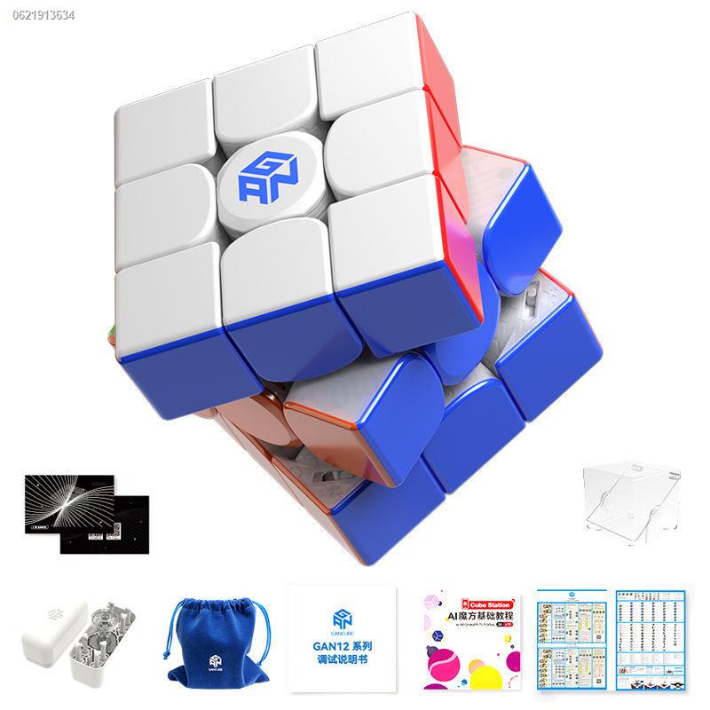 รูบิค รูบิก rubik cutecube รูบิค 3x3 แม่เหล็ก GAN12M maglev magnetic levitation Rubik s cube ...