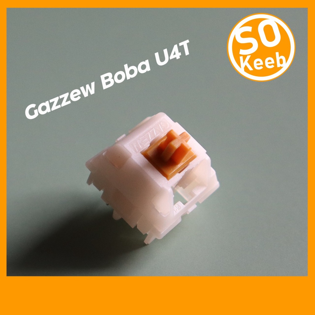 Gazzew Boba U4T RGB Switch 62g และ 68g (Tactile) 10 ชิ้น Mechanical ...