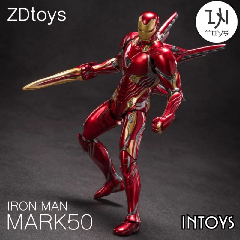 Hottoys Cosbaby Iron Man Mark L MK50 (Light Up Function) โมเดลไอออนแมน ...