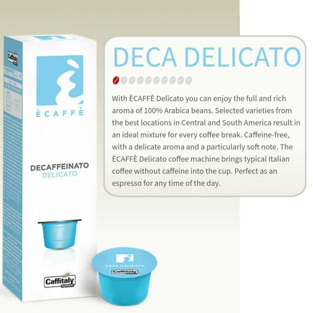 Ecaffe 5 X 20 CAPS D- CAFFITALY SYSTEM - 100 Caps - caffitaly - ThaiPick