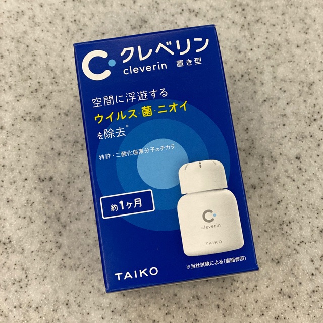 พร้อมส่ง!!! Taiko Cleverin ผลิตภัณฑ์กำจัดเชื้อไวรัส แบคทีเรีย ฝุ่น PM 2 ...