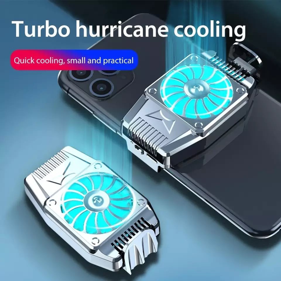 H15 Universal Portable Mobile Phone Game Cooler Cooling Fan Radiator ...