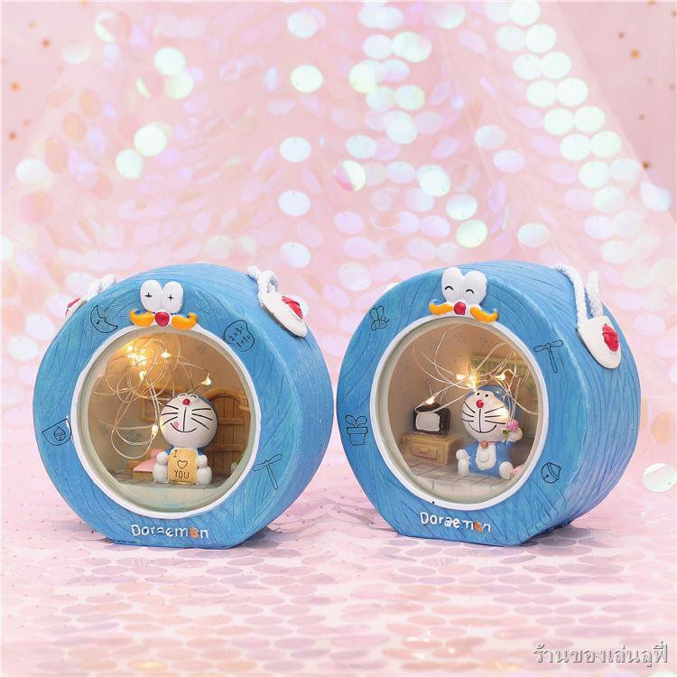 การ์ตูนของเล่นเด็กกล่องสุ่ม♛ Doraemon night light star girl สร้างสรรค์ ...