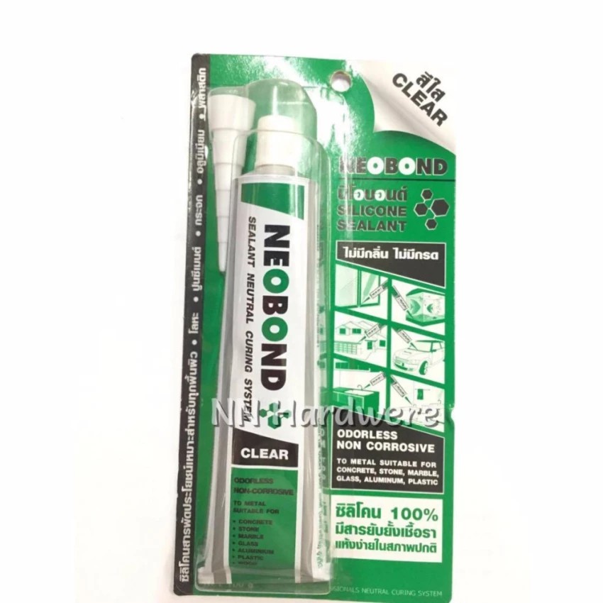 กาวซิลิโคน NEOBOND 100g (สีใส) จำนวน 1 หลอด | Shopee Thailand