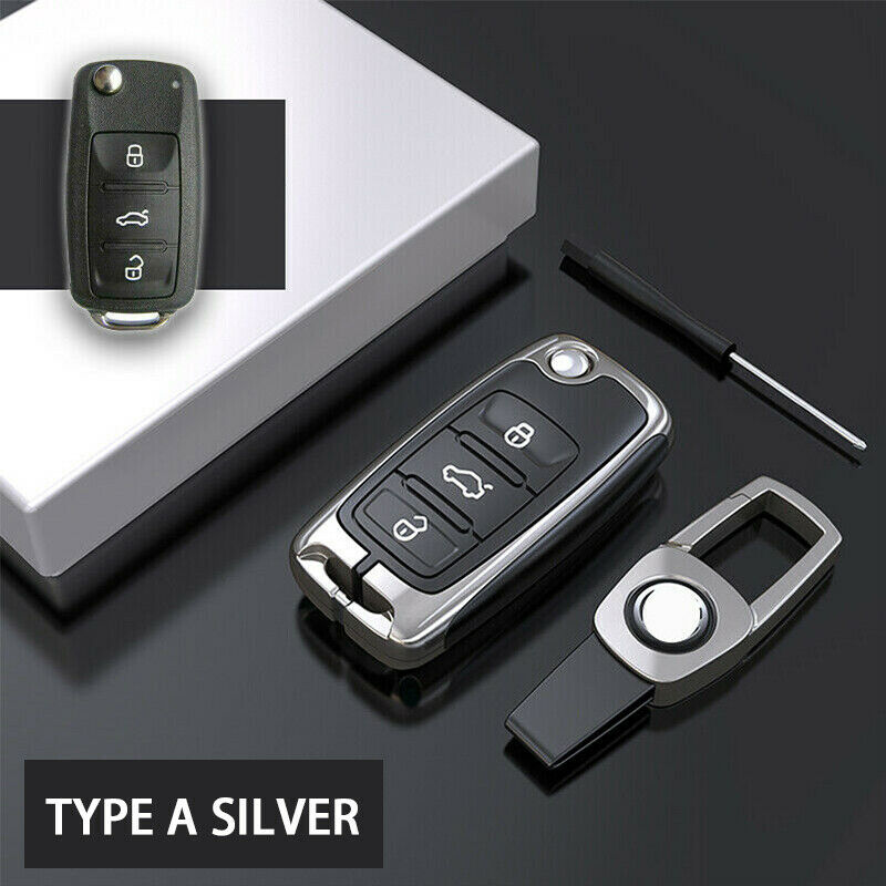 ღღPremium High Quality Metal Car Key Case Cover Bag For VW Eos Golf ...