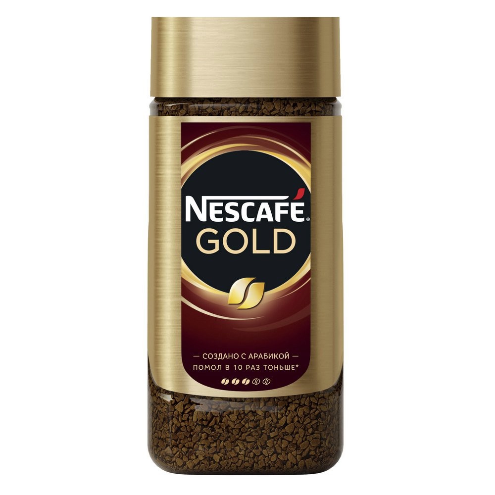 เนสกาแฟโกลด์ (รัสเซีย) Nescafe Gold Nescafe gold 190g (glass). Russian ...